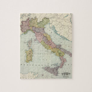 Map Of Italy Jigsaw Puzzles | Zazzle