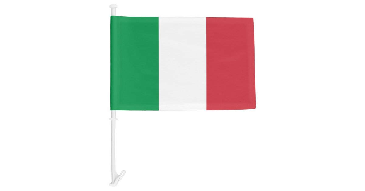 Italy Car Flag | Zazzle