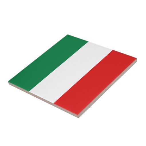 Italy Flag Ceramic Tile | Zazzle