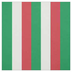 Map of Italy and Italian Flag Fabric | Zazzle