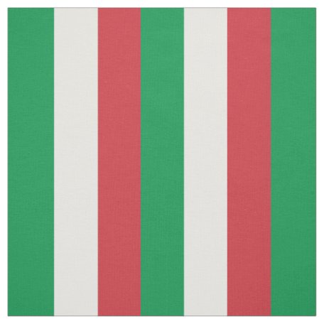 Map of Italy and Italian Flag Fabric | Zazzle