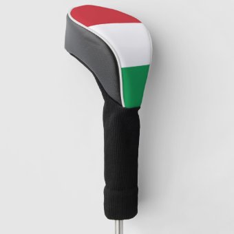 Italy Flag Golf Head Cover | Zazzle