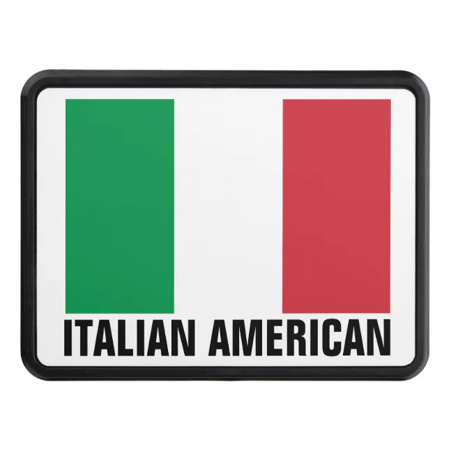 Italy flag hitch cover | Italian american pride | Zazzle