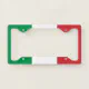 Italy Flag License Plate Frame | Zazzle