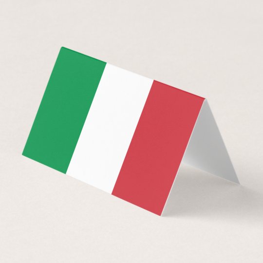 Italy Flag Place Card | Zazzle.com