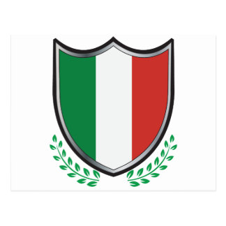 Italian Shield Postcards & Postcard Template Designs | Zazzle