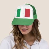 Italy Flag Trucker Hat | Zazzle