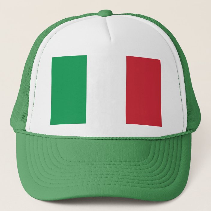 Italy Flag Trucker Hat | Zazzle.com