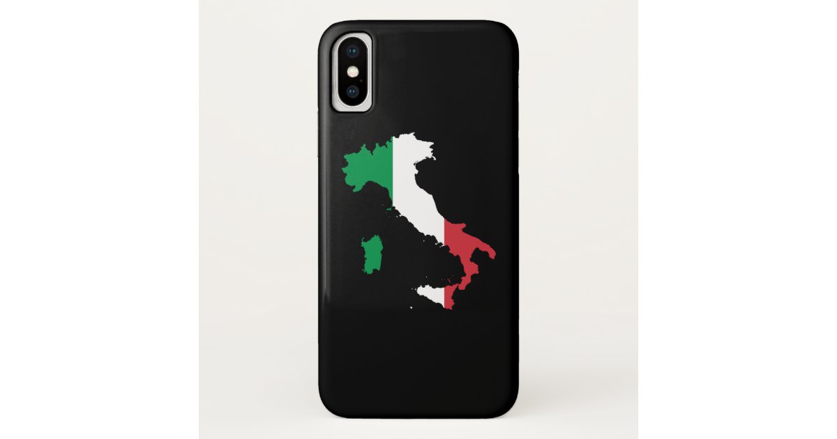 Italy in Flag Colors Case-Mate iPhone Case | Zazzle
