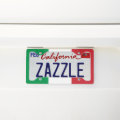 Italy Italian Flag License Plate Frame | Zazzle