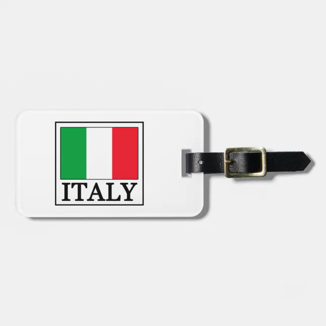 Italy Luggage Tag | Zazzle