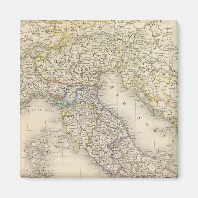 Italy Map Magnet | Zazzle
