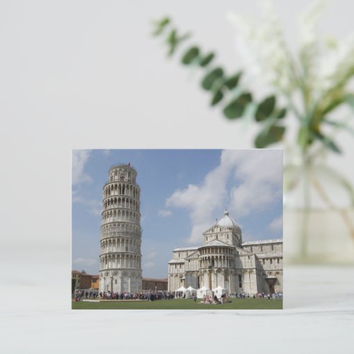 Italy, Pisa. Leaning Tower of Pisa and Postcard | Zazzle