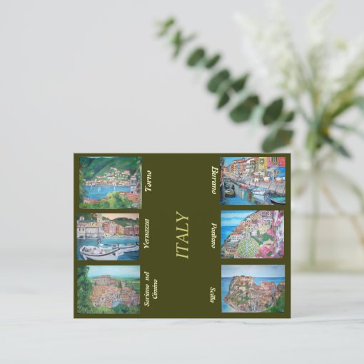 Italy - Postcard | Zazzle