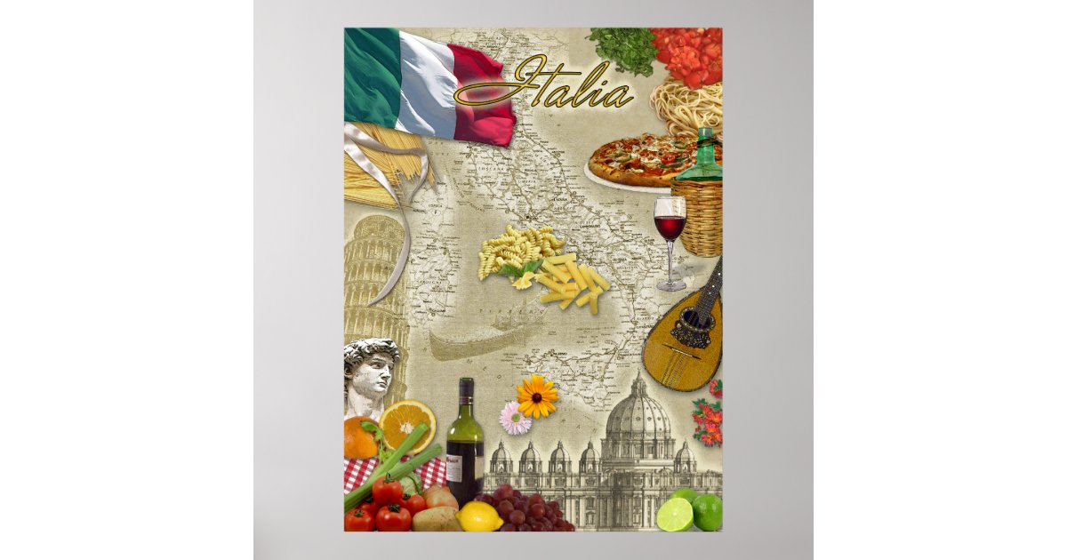 Italy Poster | Zazzle