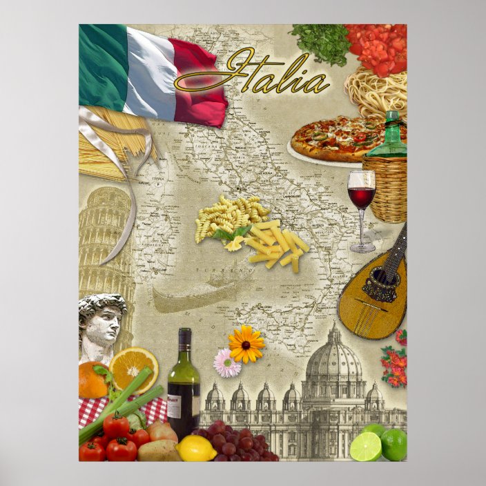 Italy Poster | Zazzle.com