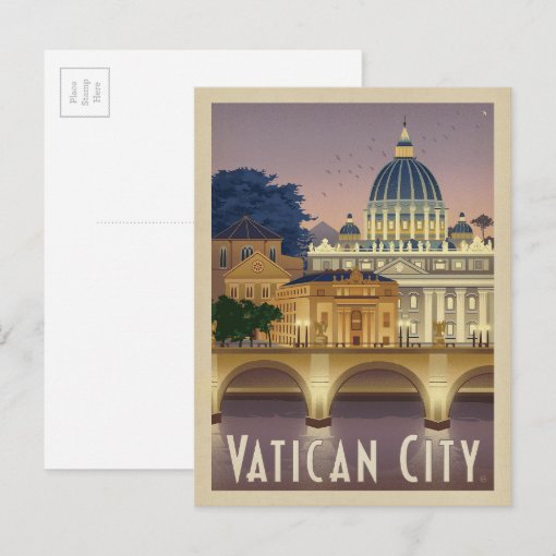 Italy, Rome - Vatican City Postcard | Zazzle