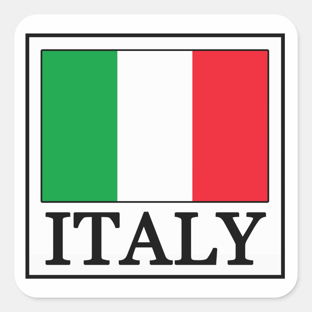 Italy Sticker | Zazzle