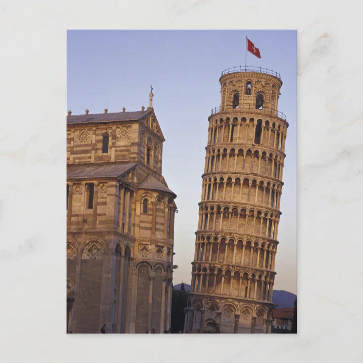Italy, Tuscany, Pisa Leaning Tower of Pisa and Postcard | Zazzle