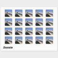 Italy, Veneto, Venice, Rialto Bridge crossing Square Sticker | Zazzle