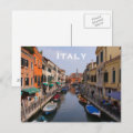Italy Vintage Travel Tourism Add Postcard | Zazzle