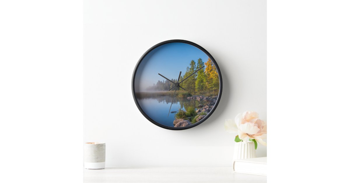 Itasca State Park, Minnesota Clock | Zazzle