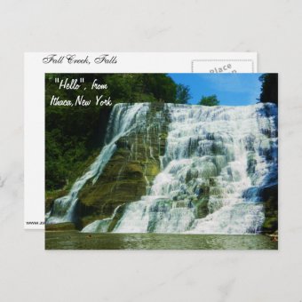 ITHACA, FALL CREEK postcard | Zazzle