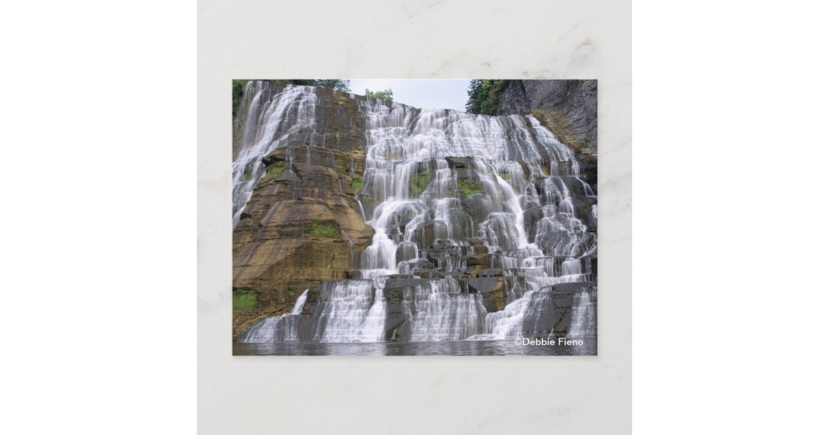 Ithaca Falls postcard | Zazzle