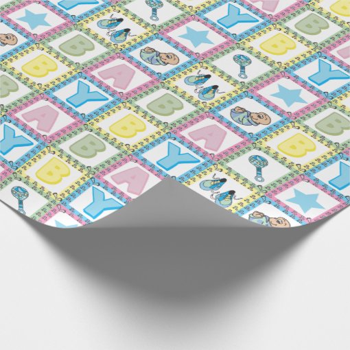 It's a Baby Boy Wrapping Paper | Zazzle
