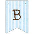 Its a boy, Baby and Teddy Bear Baby Shower Banner | Zazzle