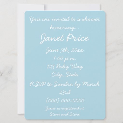 It's a Boy Baby Footprints Invitation | Zazzle