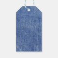 It's a boy blue jeans baby shower favor gift tags | Zazzle