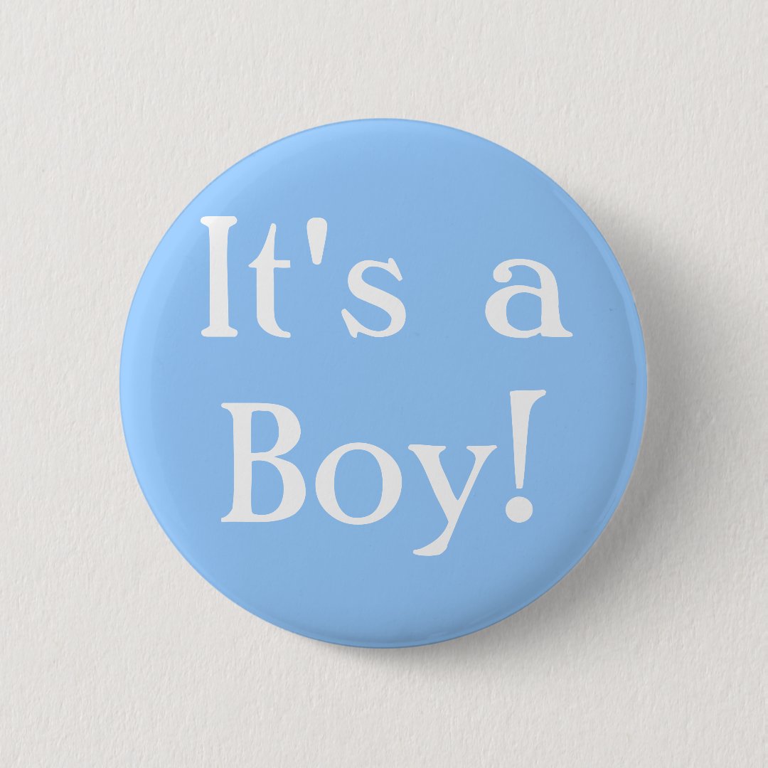It's a Boy! Button | Zazzle