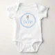 It's a Boy! Modern Blue Baby Gender Reveal Baby Bodysuit | Zazzle