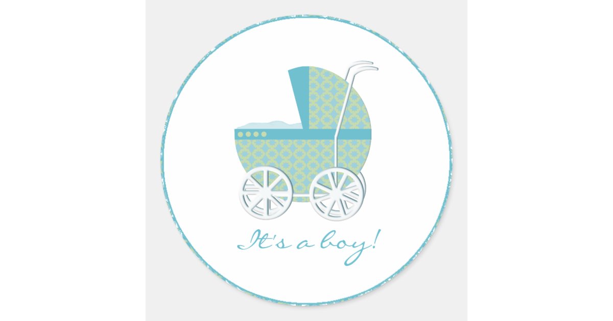 Its a Boy Stickers | Zazzle