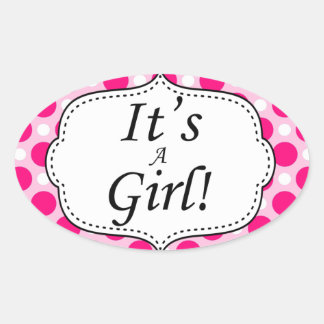 Its A Girl Stickers | Zazzle