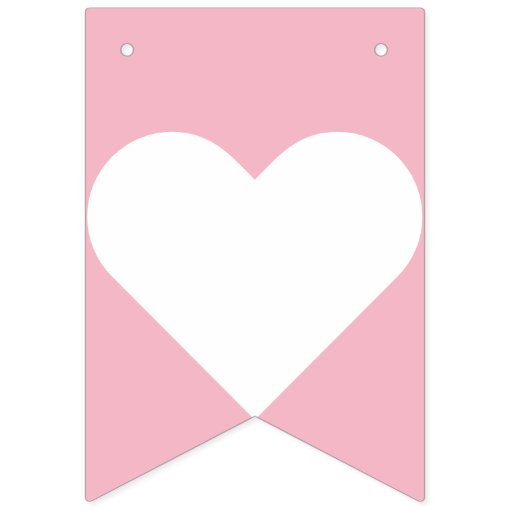 Its A Girl Preppy Bunting Bunting Flags | Zazzle