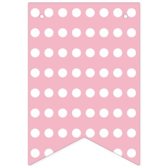 Its A Girl Preppy Bunting Bunting Flags | Zazzle