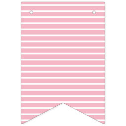Its A Girl Preppy Bunting Bunting Flags | Zazzle