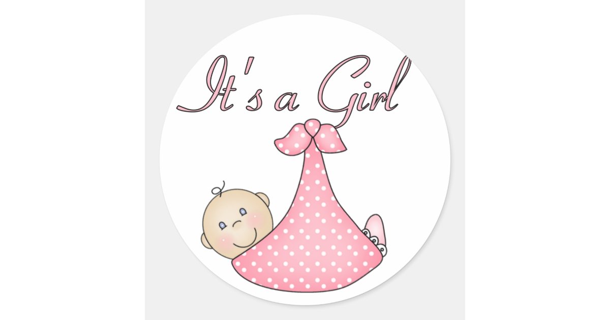 It's a Girl stickers | Zazzle