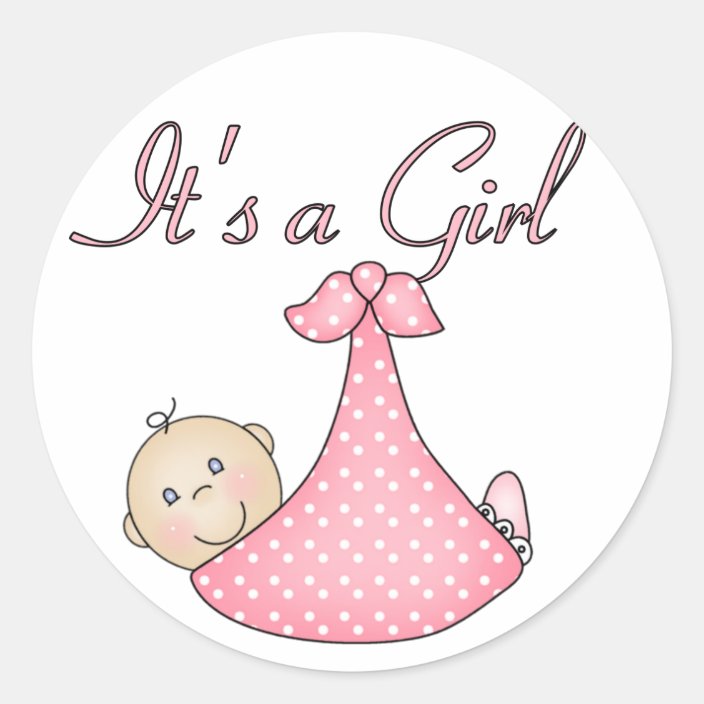 It's a Girl stickers | Zazzle.com