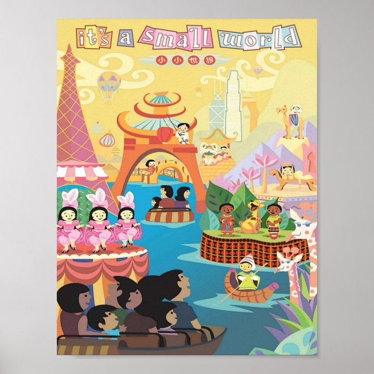 Its A Small World Poster | Zazzle