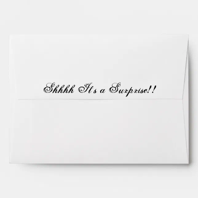 It's a Surprise! Envelope | Zazzle