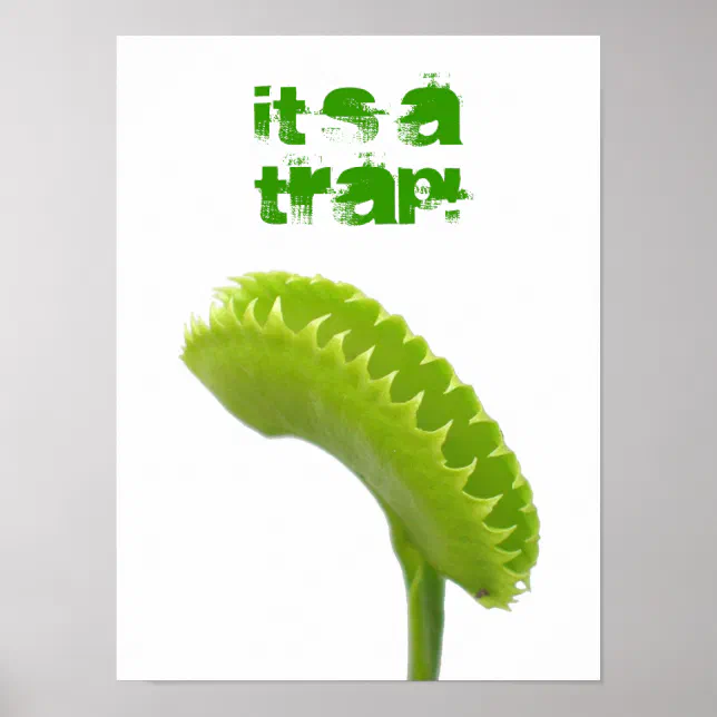 It's a Trap! Poster | Zazzle