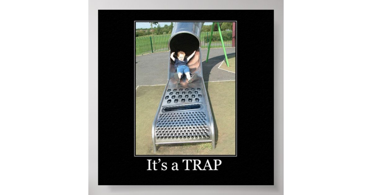 It's a TRAP Poster | Zazzle