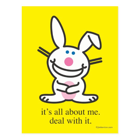 It's All About Me Postcard | Zazzle.com