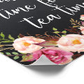 It's always time for tea time poster | Zazzle