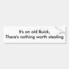 Buick Grand National Black Car Bumper Sticker | Zazzle.com