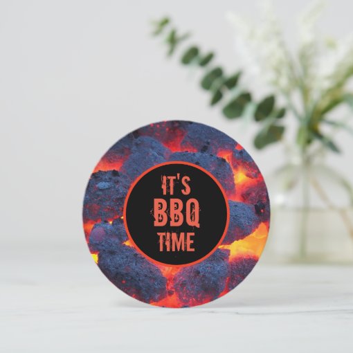 It's BBQ time invitation | Zazzle