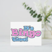 It's Bingo TIme Postcard | Zazzle